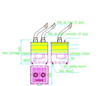 China Laser Engraving / Marking Soldering Fume Extractor With Active Carbon Filtera for sale
