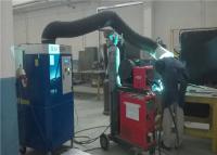 China Industrial Welding Smoke  Extraction Unit With Single Arm Of φ250 Mm Fume Collector For Aluminum Plate Welding for sale
