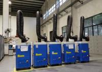 China 10 M2 Filtration Area Mobile Fume Extractor For Middle / Large Dust Occassion for sale