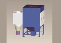 China Separated Large Fume Removal System , Air Flow Industrial Dust Extractor for sale