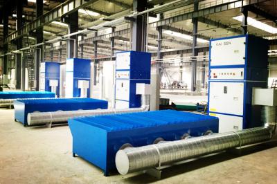 China Welding Fume Collector , Intelligent Welding Fume Extraction System for sale