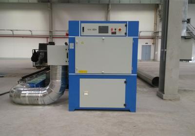 China Low Noise Plasma Fume Extractor PTFE Membrane Filter PLC Control System for sale