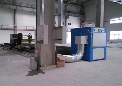 China Metal Process Laser Fume Extraction System , 90㎡ Filter Area Laser Fume Extractor for sale