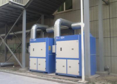 China 9 filters welding ash&fume precipitator with PLC program system of self-cleaning for sale