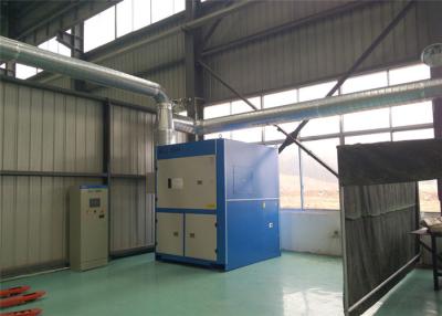 China 9 Filters Central Metal Plasma Dust Collector With Separated Electrics Box for sale