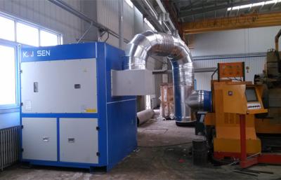 China Plasma cutting fume exhaust unit system with pneumatic lifting device for ash tank for sale