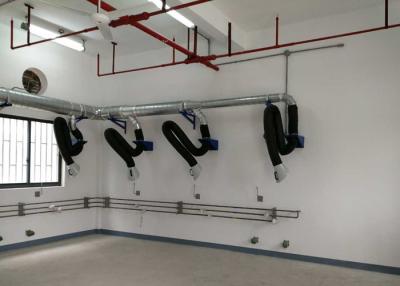 China Gases Internal Exhaust Arms , Multiple Inlet Optional Fume Exhaust Arm for sale