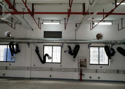 China Fixing Bracket Fume Extraction Arms For Fans / Central Extraction Systems for sale