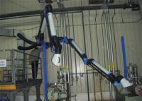 China Professional Welding Extraction Arm , Flexible Exhaust Arm With Fixing Bracket for sale