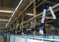 China Professional Welding Extraction Arm , Flexible Exhaust Arm With Fixing Bracket for sale