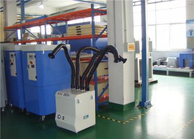 China 4 Arms Soldering Fume Extractor High Power Brushless Motor Convenient Installation for sale