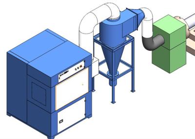 China Cutting Steep Pipe Cyclone Type Dust Collector Intercept Mesh Filter for sale