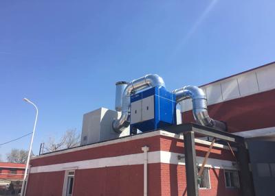 China Divided Type Central Dust Collector Fume Extractor System For Welding Stations for sale
