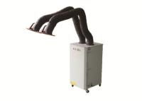 China 220v 50hz Industrial Dust Extraction Systems With Two Extraction Arm for sale