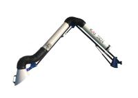 China Smoke Absorb Fume Extraction Arms White Color With Fixing Bracket for sale