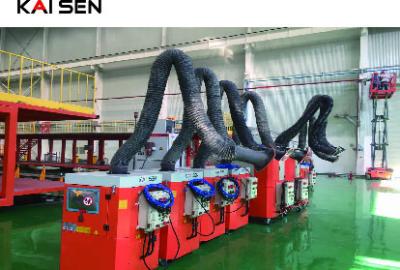 China Explosion Proof Type Mobile Welding Fume Extractor With 1500m³ / H Air Flow for sale