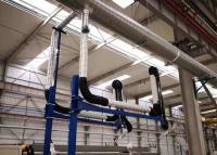 China 3 + 3m Length Fume Extraction Arms Anti - Chemical Aluminum Ally Supporting for sale