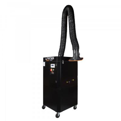 China Trolley Mobile Fume Extractor Portable Fume Extraction Units With Wheels DN160 3M Length for sale