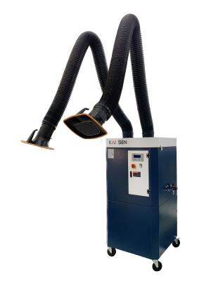 China PLC Control Mobile Fume Extractor For Laser Cutting Machine , Welding Smoke Exhauster for sale