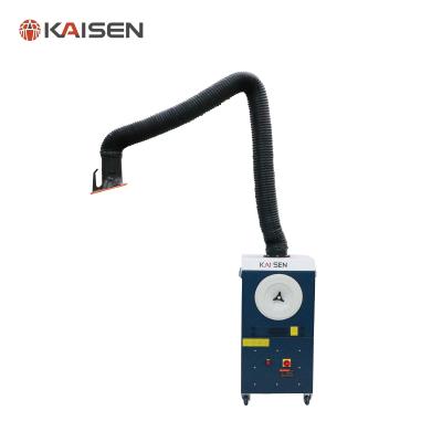 China Easy Moving Industrial Fume Extractor High Filtering Efficiency Manual Cleaning for sale