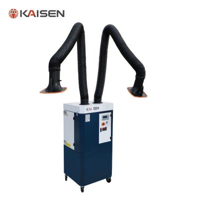 China Reliable Mobile Self-cleaning Fume Extractor 2600m³/H Air Flow High Efficiency Filtering for sale