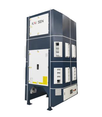 China VFD Self Circulation Central Dust Collector System 11 KW Adjustable Air Flow for sale