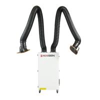 China Double Arms Welding Fume Extration Units 2.2kW 3x380V 50Hz And 2000 m³/h Air Flow for sale