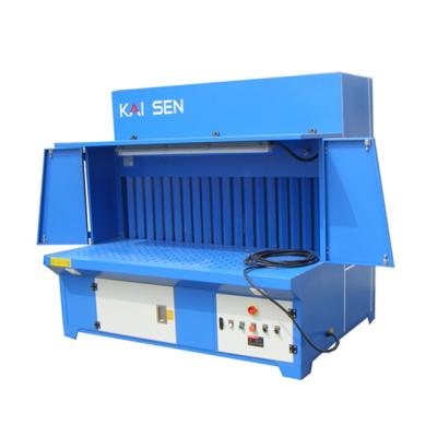 China KSDM-7.5-2 Series Downdraft Grinding Table With 4 Cartridge Filters Polyester Filtering Material for sale