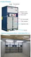 China 216 ㎡ Filter Area Downdraft Grinding Table Central Front Aspiration Grinding Dust Collector for sale
