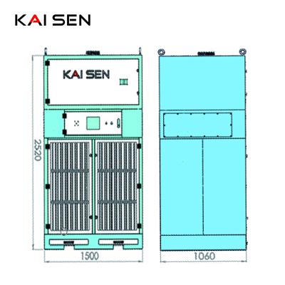 China Large Dimension Downdraft Grinding Table Grinding And Polishing Dust Filtration System for sale