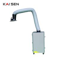 China 1000m3/H Air Flow Industrial Fume Extractor 0.1/0.5μM Filter Precision for sale