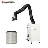 China Single Arm Filter Cartridge Welding Fume Extractor System Dust Collector for sale