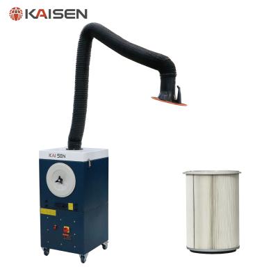 China Manual Cleaning Industrial Fume Extractor Portable Welding Smoke Extractor for sale