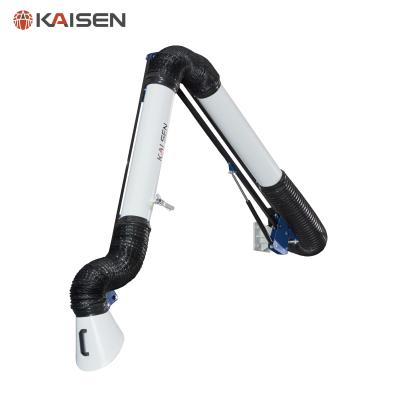 China Suspended Fume Extraction Arms External Joint Suction Arm For Vent Duct System for sale