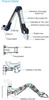 China High Flexibility External Ventilation Arm Acid Fighting Flaming Resistant for sale