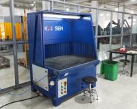 China Industrial Downdraft Table With Semi-Self-Cleaning Polishing And Grinding Dust Extraction for sale
