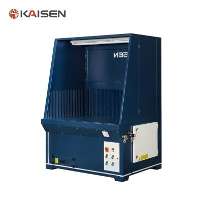 China Blue Color Industrial Downdraft Table Semi Auto Cleaning Industrial Grinding Dust Purifier for sale