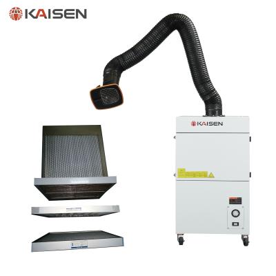 China HEPA Filter Mobile Industrial Dust Extraction Systems With Active Carbon Filter for sale