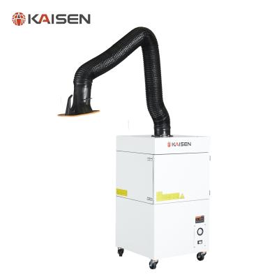 China Mobile Small Laser Cutting Fume Extractor With HEPA Filter, 1000m³/h Air Flow，120V/220V~50/60Hz for sale