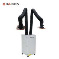 China Easy Operation Industrial Fume Extractor Double Arms Excellent Filter for sale
