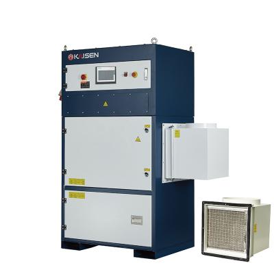China Self Cleaning Laser Fume Extractor 3.0KW PLC Control System 900 * 800 * 1775mm for sale