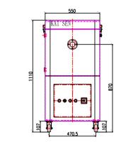 China Dust Removal Pure Air Fume Extractor For Industrial Laser Cutting Machine for sale