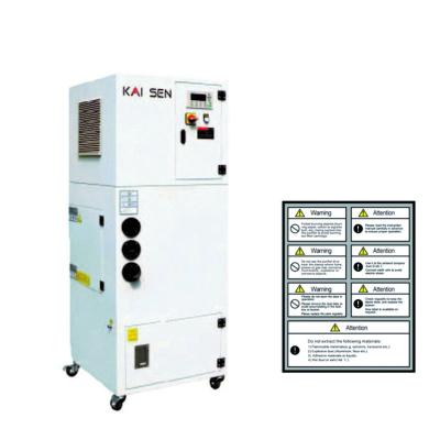 China 5.5KW Industrial High Vacuum Extraction Dust Collector Automatically Cleaning With PLC for sale
