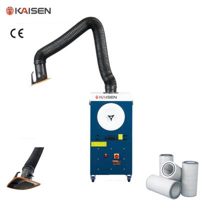 China Welding 1.5KW Cartridge Filter Industrial Fume Extractor for sale
