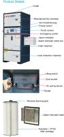 China 380V 6 Bar 7.5KW 6500m³/H Laser Cutter Dust Collector for sale
