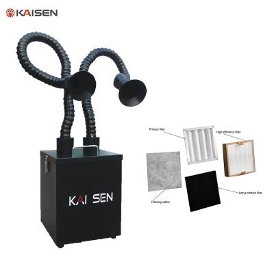 China Soldering Fume Extractor Smoke Purifier 260W With Activated Carbon Filter for sale