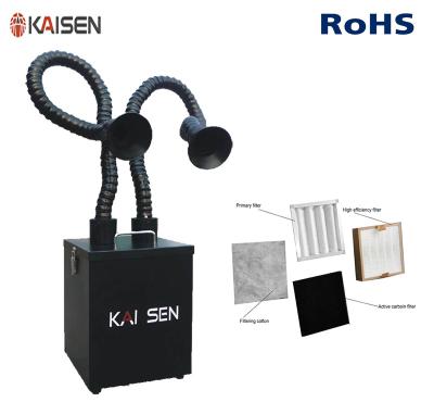 China Salon 260m³/H Suction Arm Soldering Fume Extractor for sale