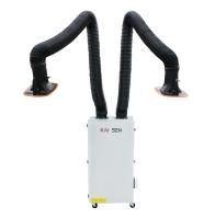 China 0.5μM Filter Precision Welding Fume Extraction Units With Flexible Duct for sale