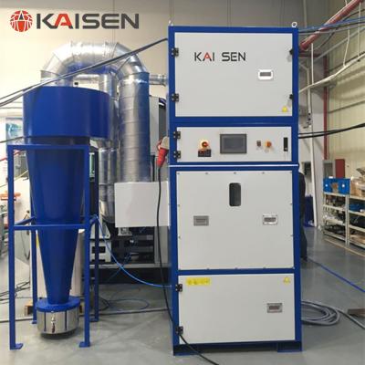 China 5.5kW CE Certification Dust Collector with Cyclone Separator Air Purification System Air flow 6500m³/h for sale