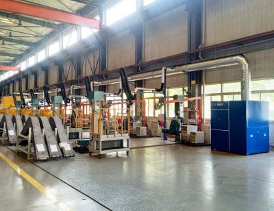 China 6 Bar Polyester Filter 11kw Welding Fume Purifier for sale